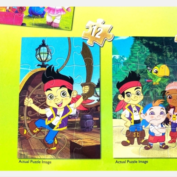 Disney | Toys | Disney Junior Wood Puzzle Set With Case New In Package ...